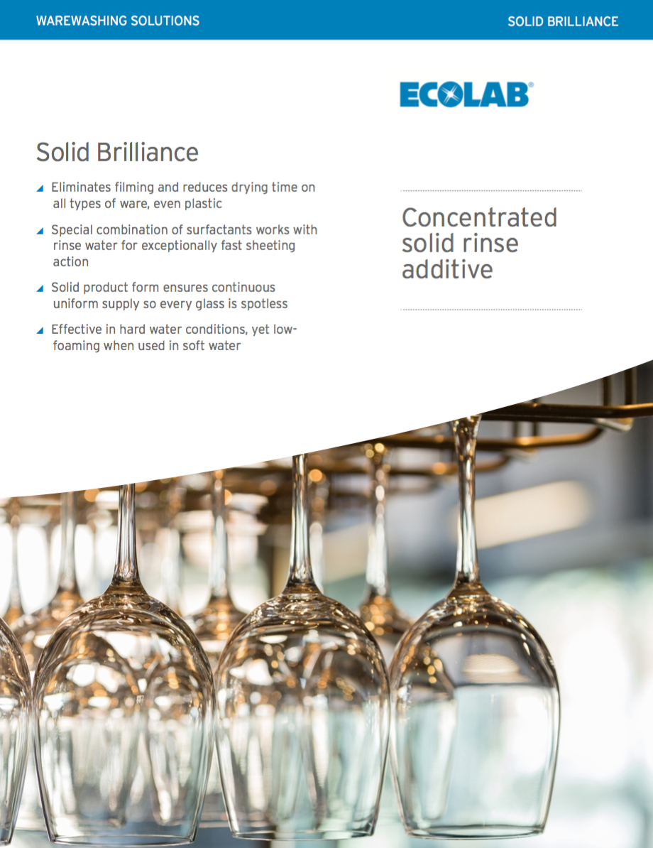 Solid Brilliance Sell Sheet