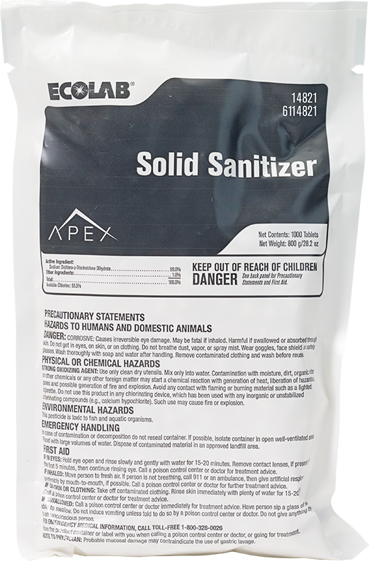 Apex™ Solid Sanitizer